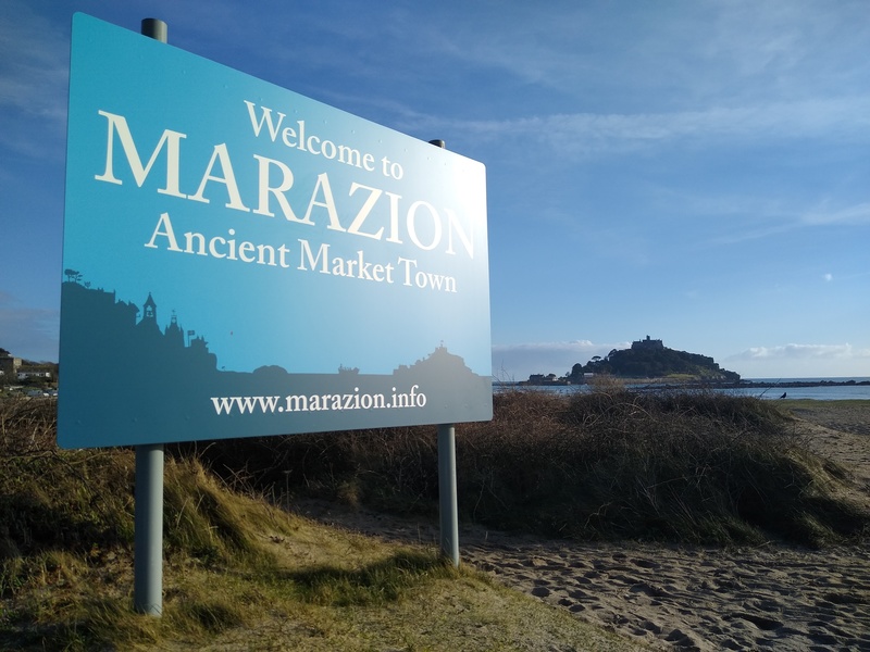 Marazion longer tour when the tide is out - history, stories and ...